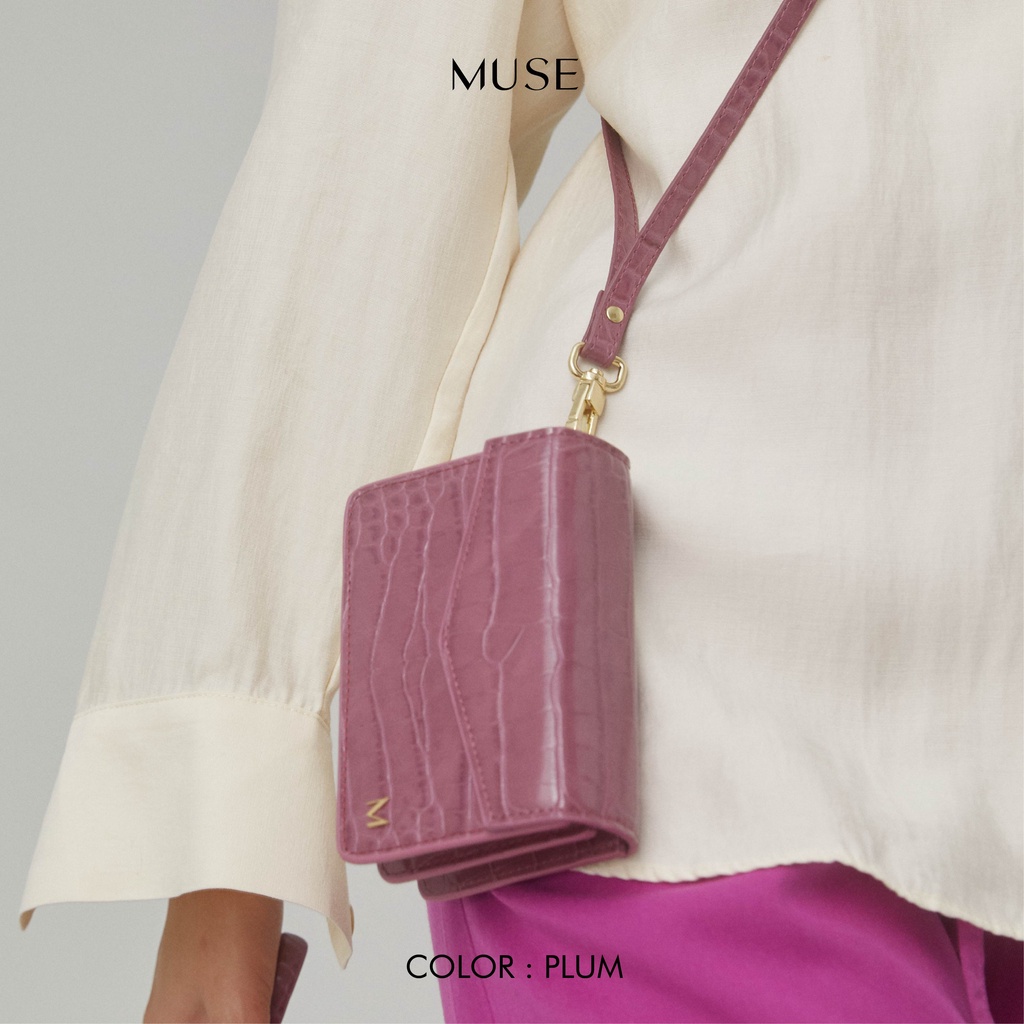 (ใส่โค้ด MUSEVD65 ลดเพิ่ม 65.-) MUSE Mini Wallet กระเป๋าใบเล็กทรง ...