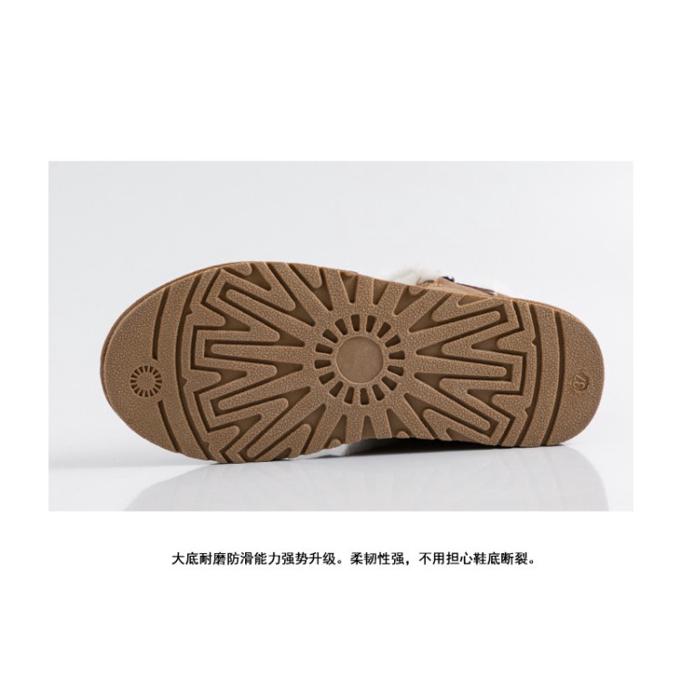 รองเท้าบู๊ทส์ผ้ากํามะหยี่หัวเข็มขัดพื้นทรงแบนสําหรับผู้หญิง - jsh_jh_kj ...