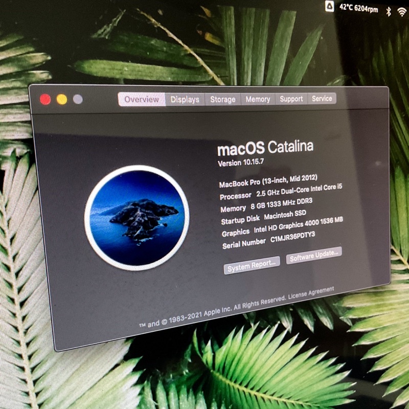 Macbook Pro (13" Mid 2012) สภาพสวย ไร้รอย SSD 240GB i5 2.5Ghz - monkey ...