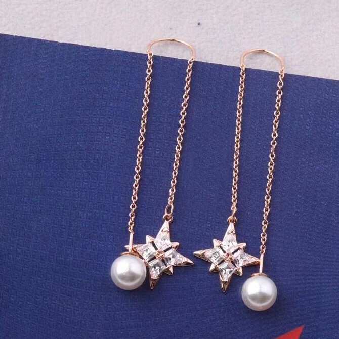 Swarovski ต่างหู สวารอฟสกี้ดาวแสนโรแมนติก SWA SYMBOL ต่างหูแฟชั่น ...