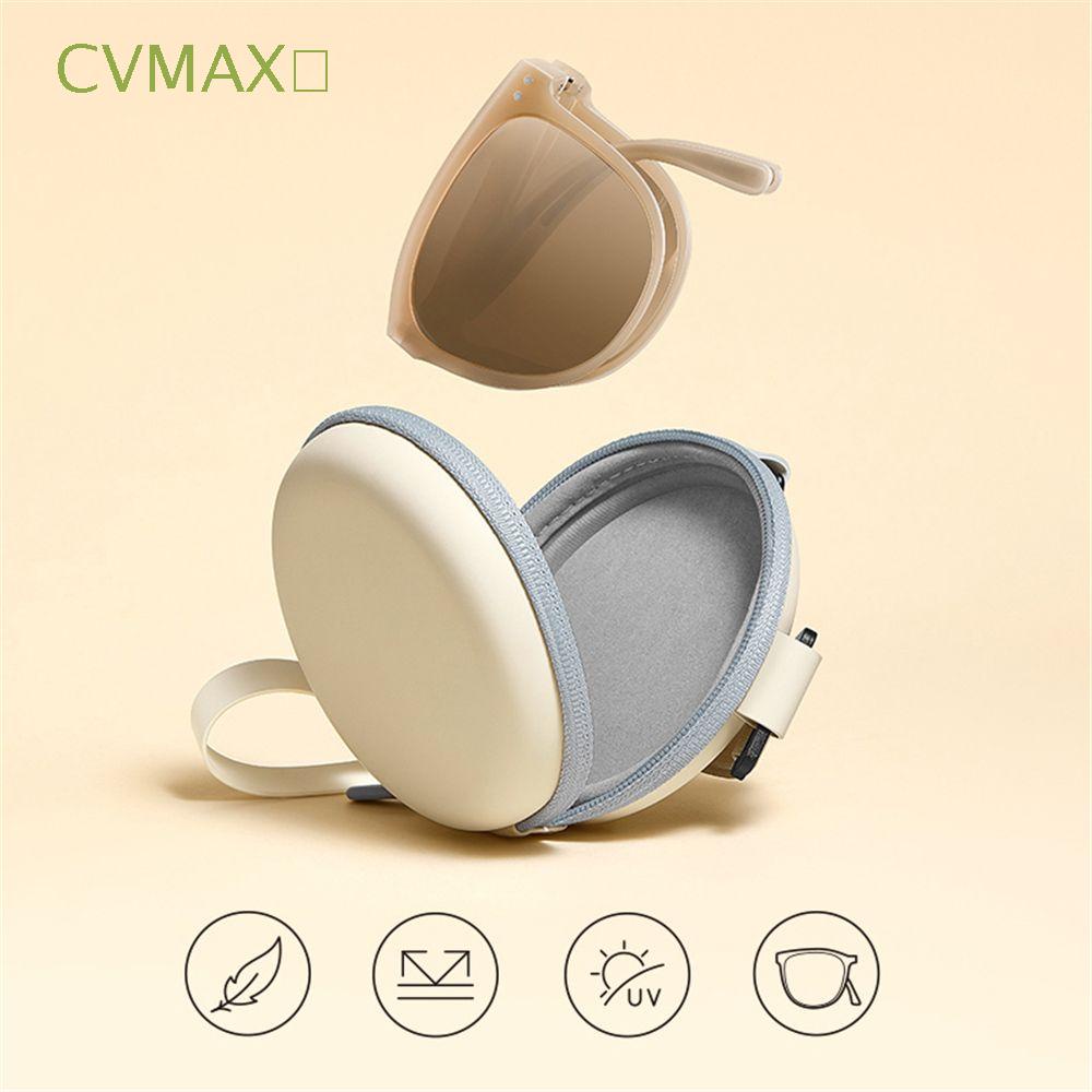 Cvmax แว่นตากันแดด TR90 แบบพกพา พับได้ น้ําหนักเบา สไตล์วินเทจ สําหรับผู้หญิง และผู้ชาย - cvmax1 ...