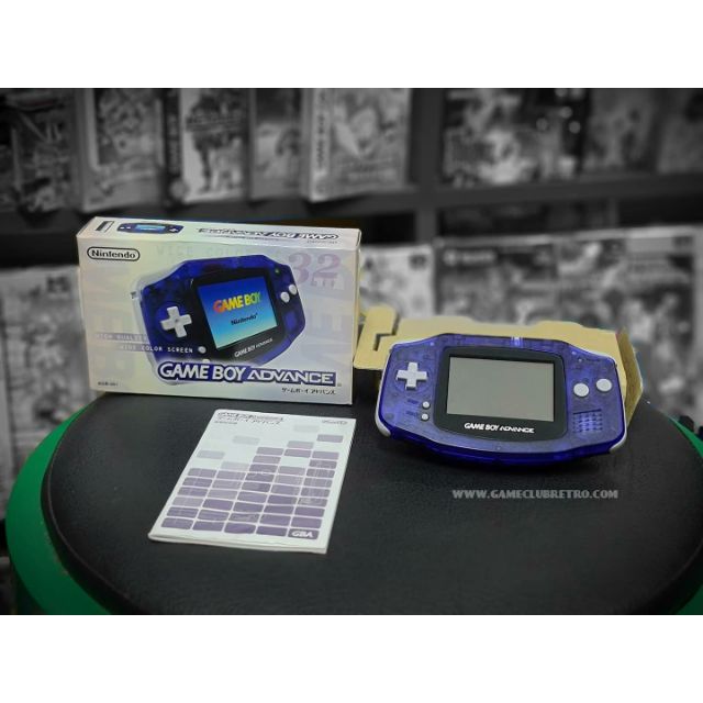 gameboy advance clear transparent blue JP | Shopee Thailand