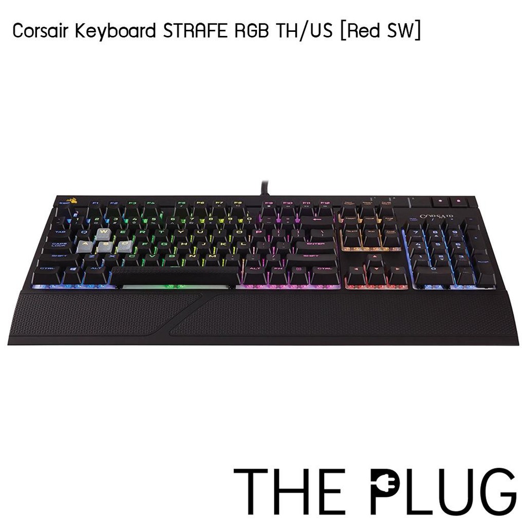 Corsair Keyboard STRAFE RGB TH/US [Red SW] | Shopee Thailand