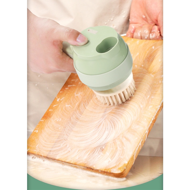 4 In 1 Multifunctional Electric Vegetable Cutter Slicer Garlic Mud ...