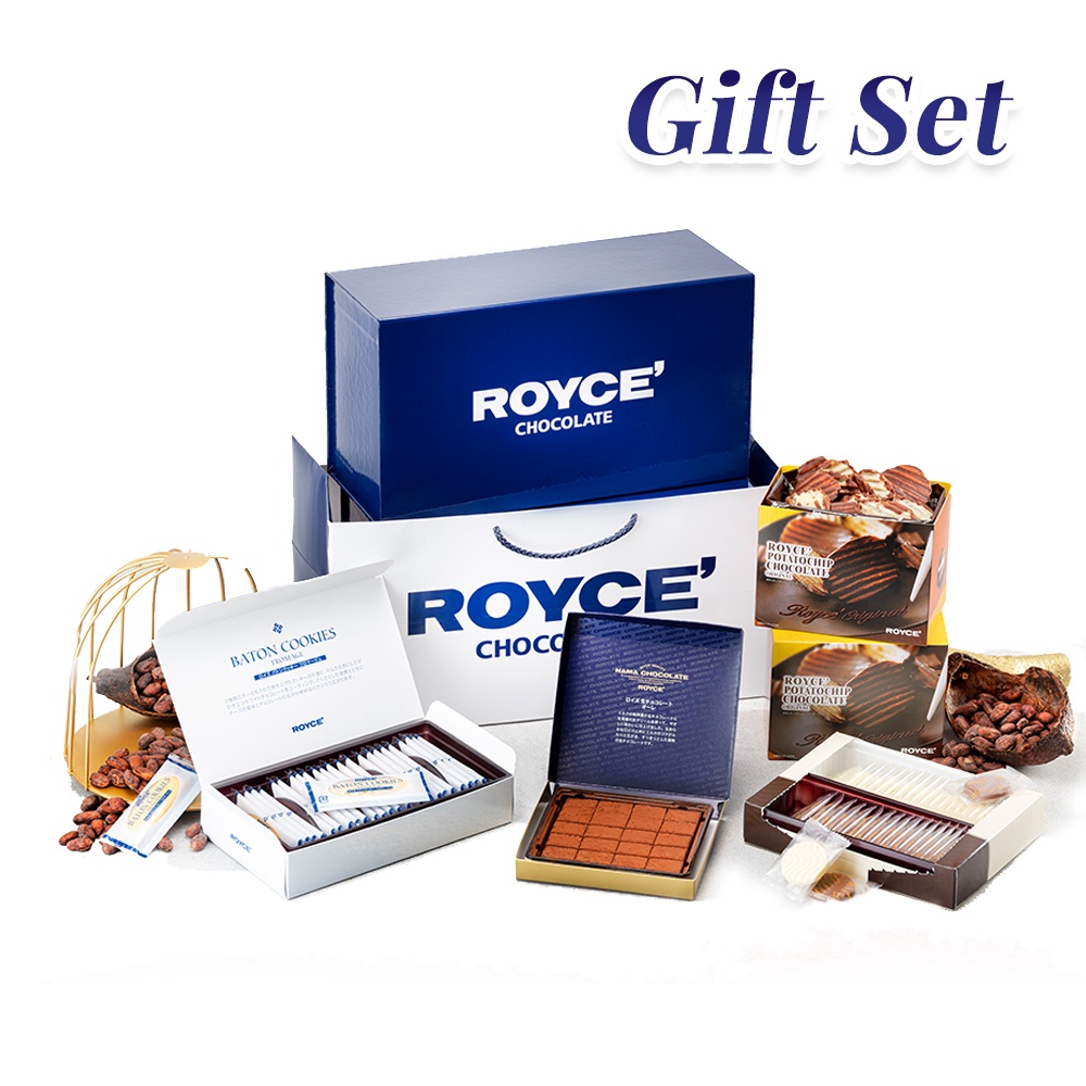 ROYCE Gift Set กล่องแถบแม่เหล็กรวมสินค้า 4 ชนิด - royce_officialshop ...