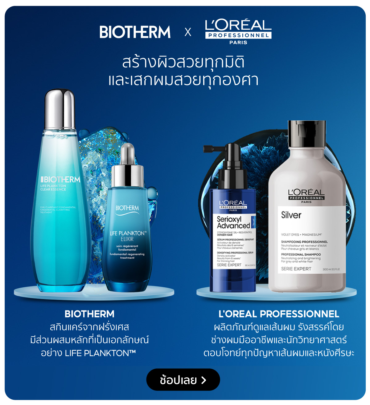 Brand of the Day | Biotherm x LorealPro x Philips x Sony