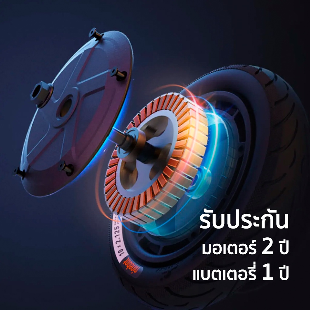 มีโค้ดลดเพิ่มNinebot by Segway KickScooter รุ่น D18W รุ่นใหม่ล่าสุด ของ ...