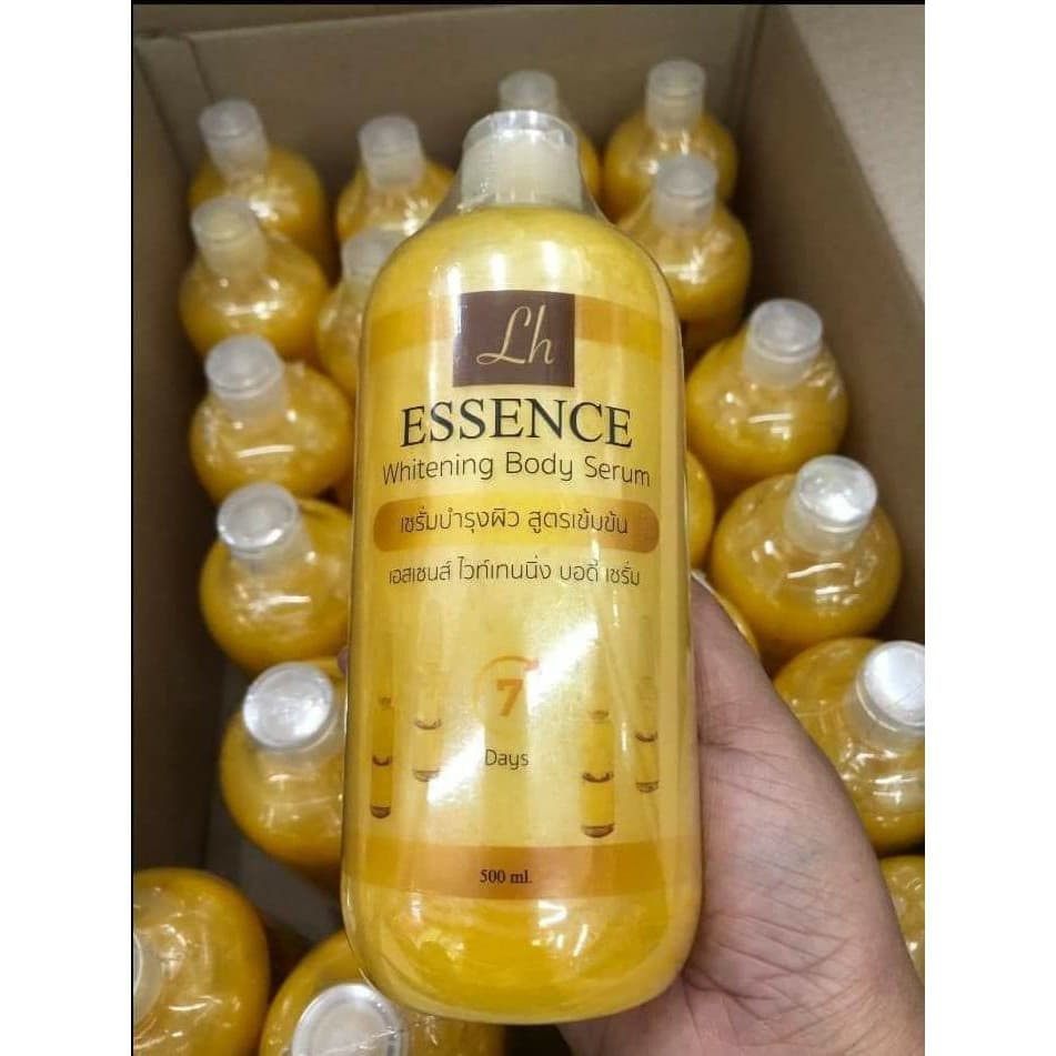 เอสเซ้นส์เปิดผิวขาวLH ESSENCE WHITNING BODY SERUM 500 ml. - sweetappleshop - ThaiPick