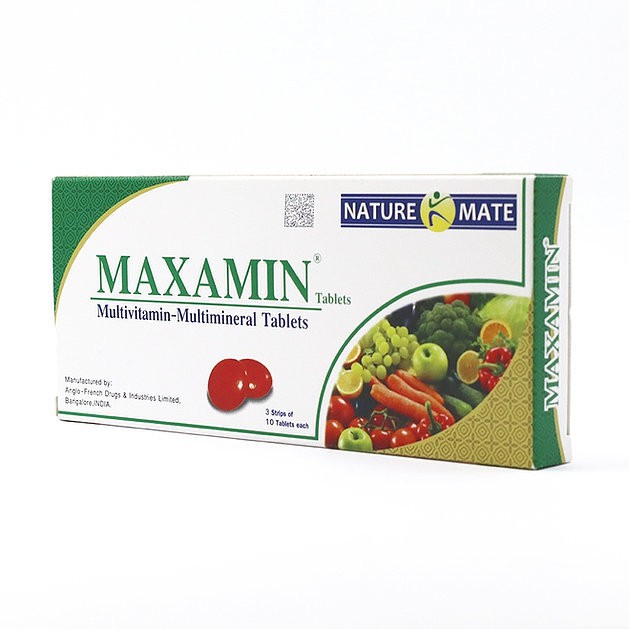 Nature Mate Maxamin Multivitamin (30 เม็ด) | Shopee Thailand
