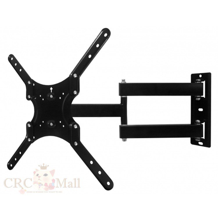 Vesa 32-55inch Fully Adjustable Tilt Triple Arm TV Wall Mount Bracket ...