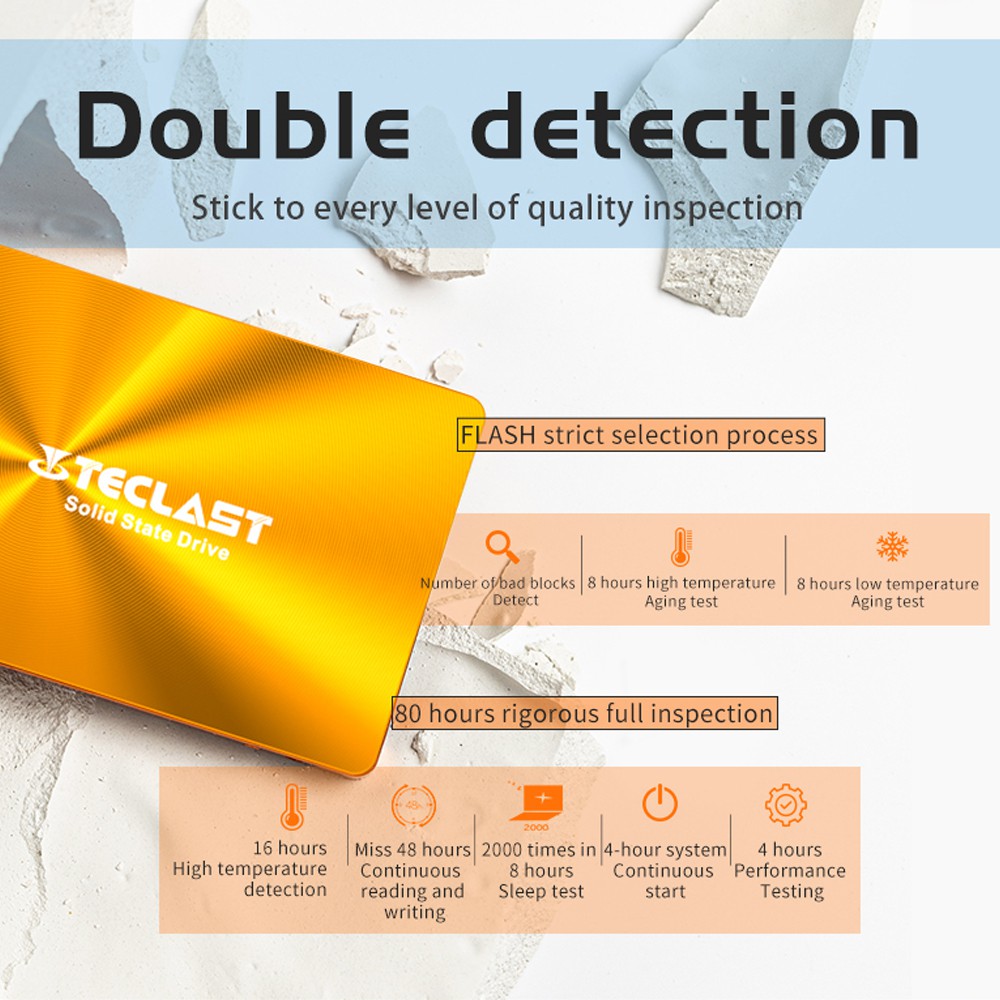 ฮาร์ดดิสก์：Teclast SSD 1TB Drive 480GB 240GB 120GB SSD 2.5 Hard Drive ...