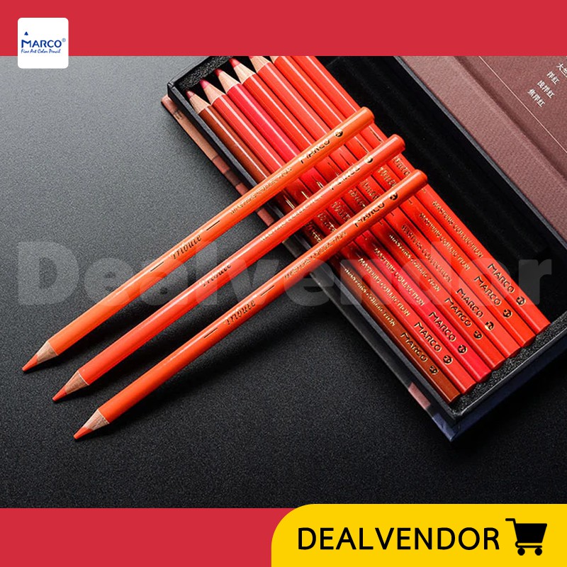 Marco Master Collection ดินสอสีไม้เกรดอาร์ตติส 80 สี รุ่น TRIBUTE ...