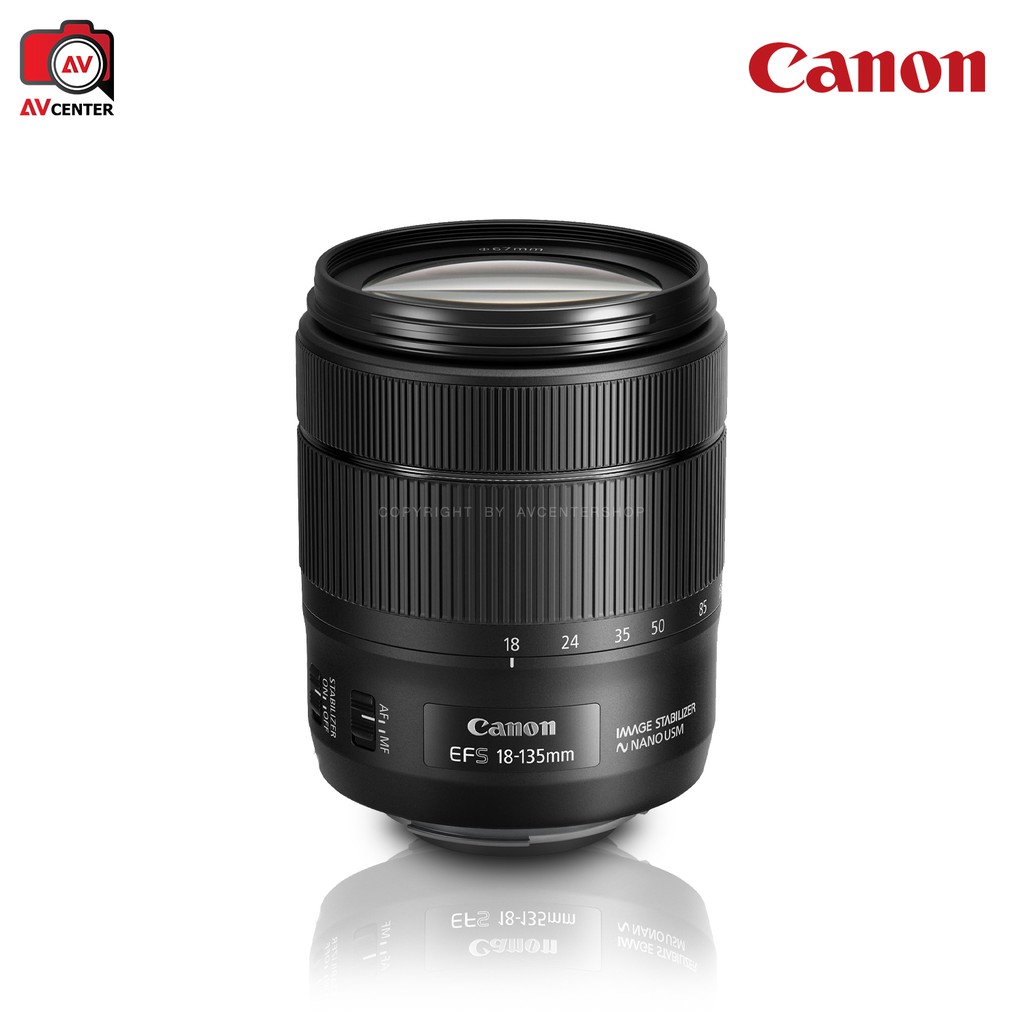 Canon Lens EF-S 18-135 mm. F3.5-5.6 IS Nano USM รับประกัน 1 ปี by AVcentershop - avcentershop ...