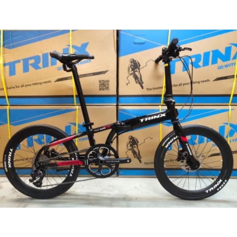 TRINX FLYBIRD 3.5(ส่งฟรีผ่อน0) จักรยานพับได้(ล็อคยึดแม่เหล็ก) ล้อ 20 ...