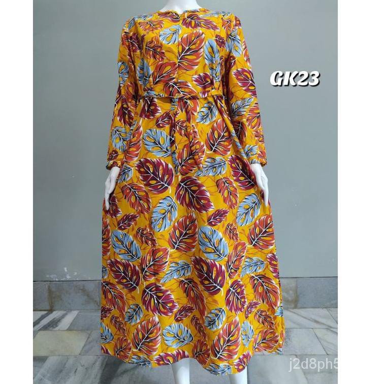 Gamish Gamish เสื้อผ้าฝ้ายจัมโบ้ Motif Monalisa Sunrise - Gracia ...