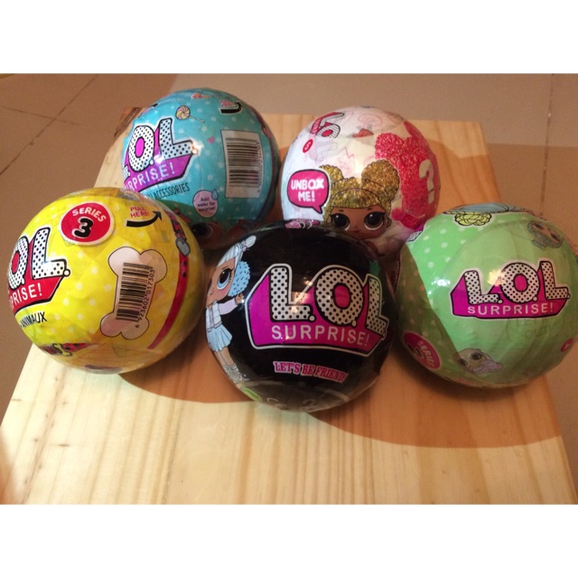 LOL LQL ไข่เซอร์ไพรส์ เซต5ลูก5แบบ - papapao236 - ThaiPick