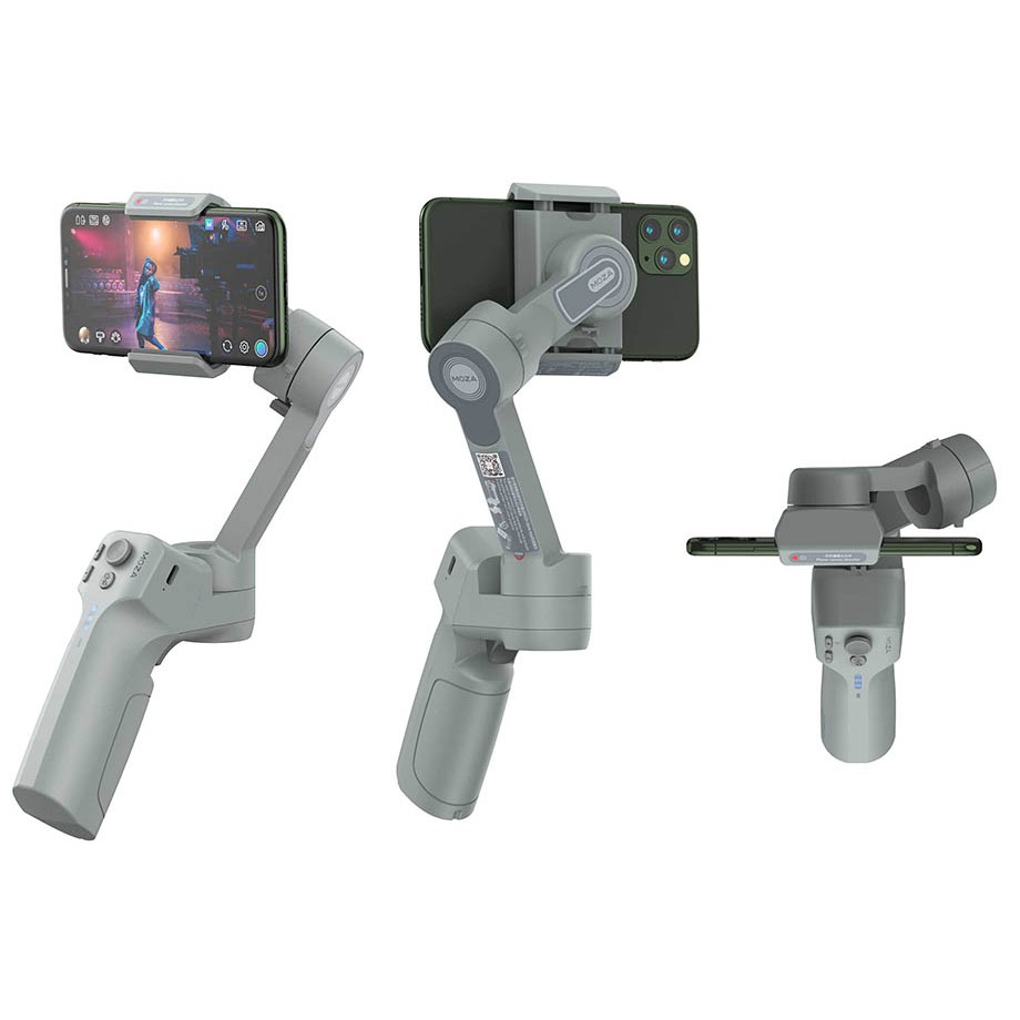 Moza Mini MX ไม้กันสั่นมือถือ ชนิด ไม้กันสั่น 3 แกนกิมบอลมือถือ Iphone ...