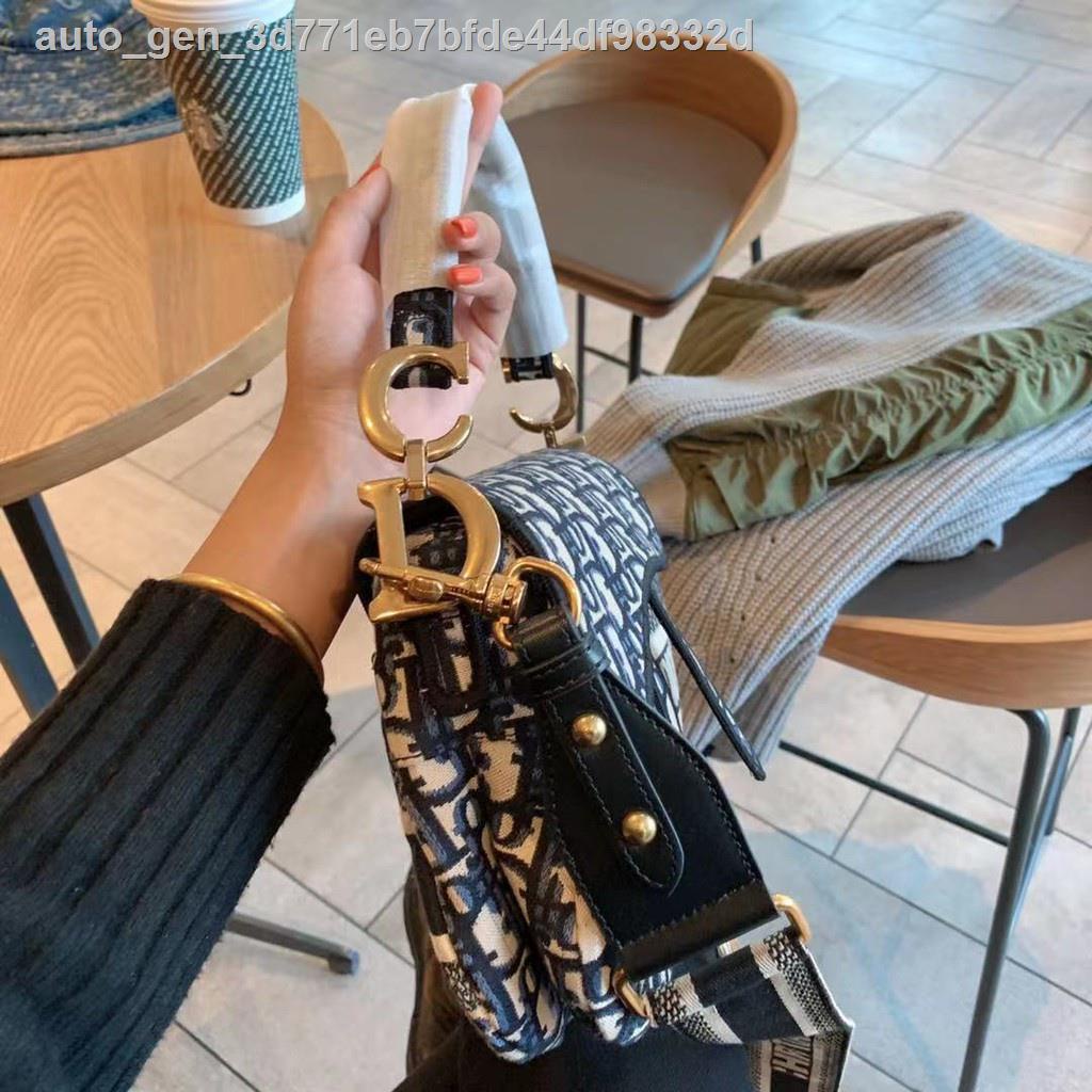 Dior Saddle Bag Catwalk Mini Vintage Old Flower D-shaped Flap Handbag ...