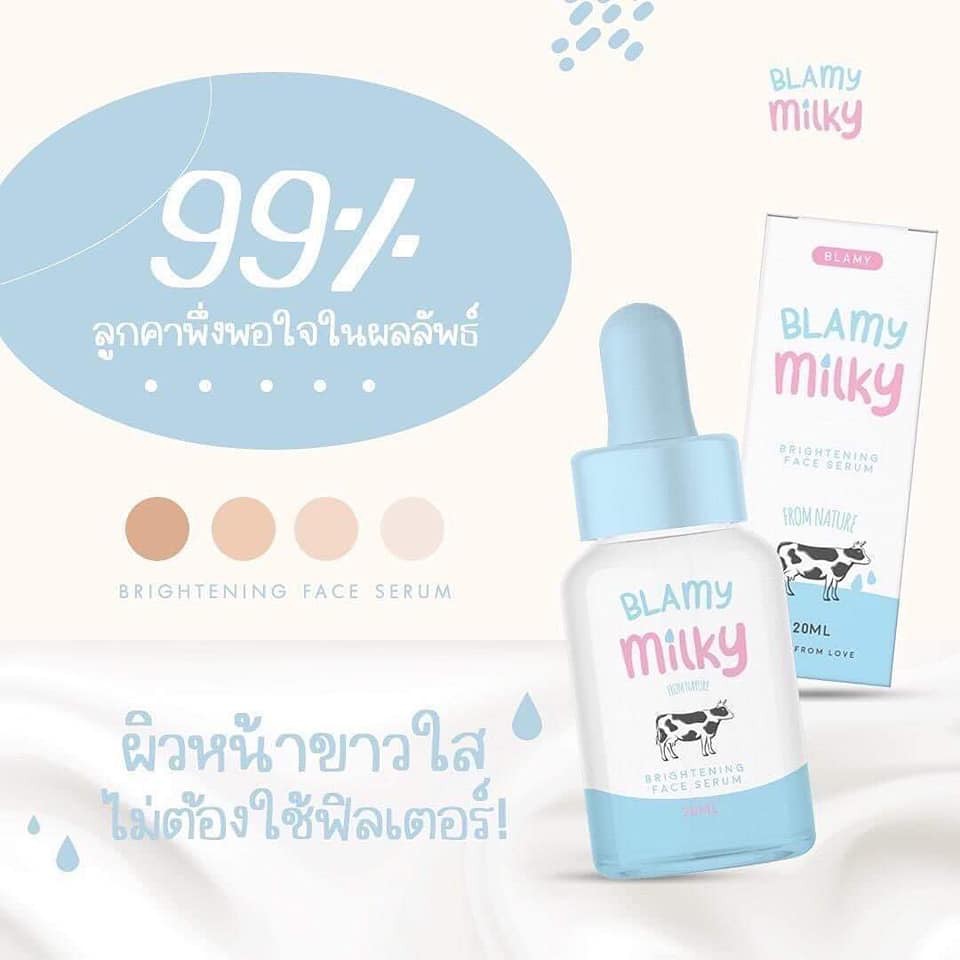 Blamy tomato booster serum and Blamy milky face serum - mindnat_shop ...