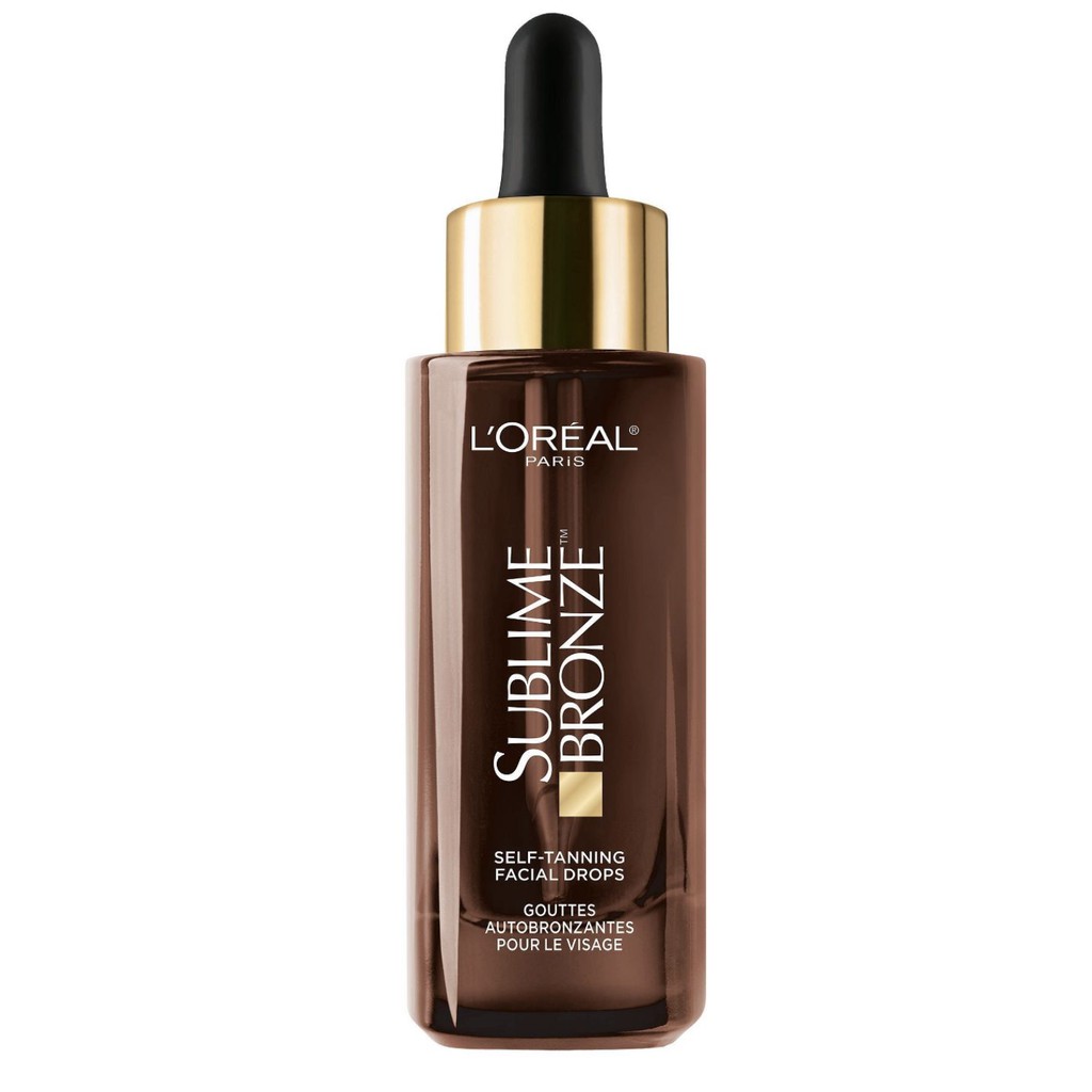 LOreal Paris Sublime Bronze Self-Tanning Facial Drops Fragrance-Free ...