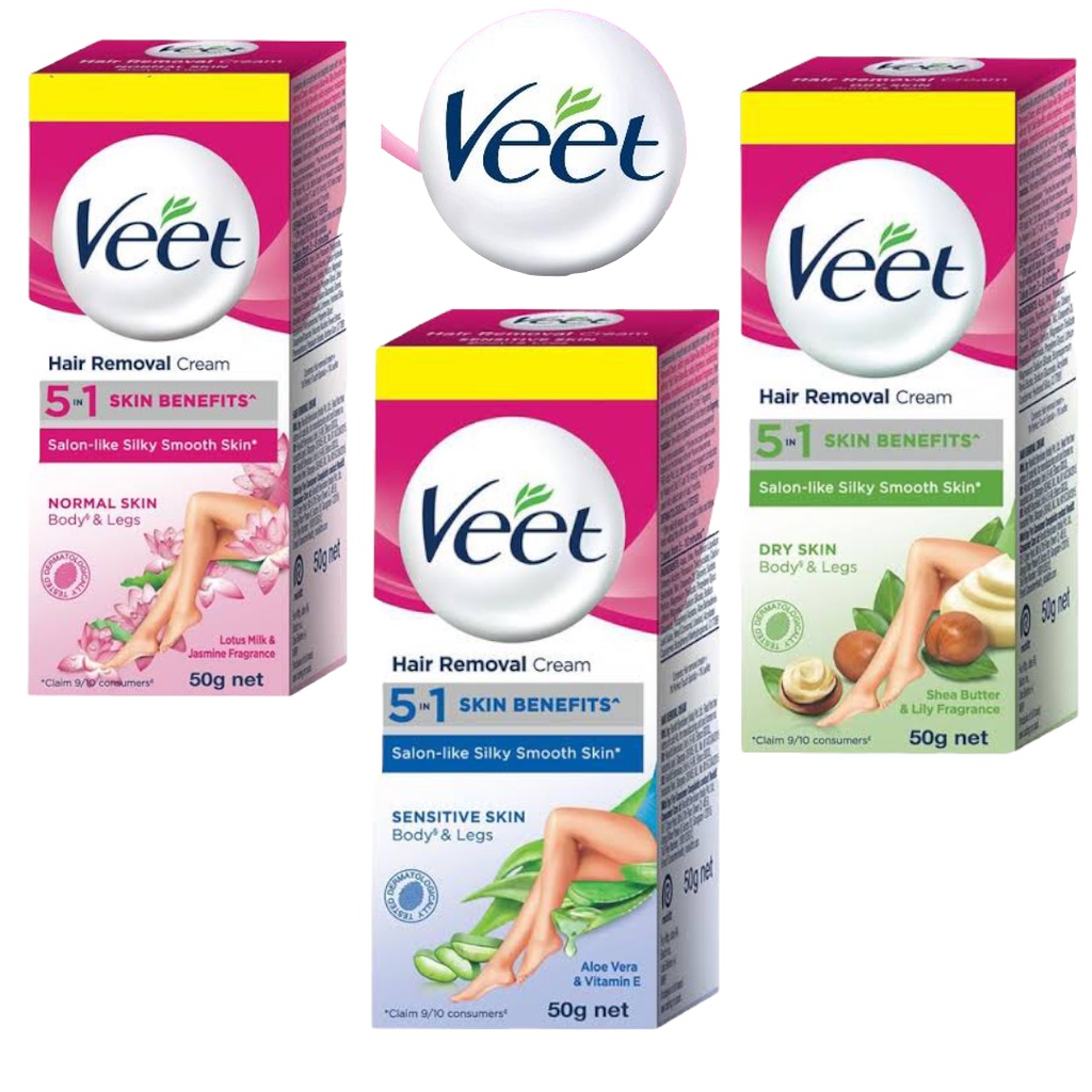 VEET วีทครีมกำจัดขน 30กรัม,50,กรัม100กรัม | Shopee Thailand