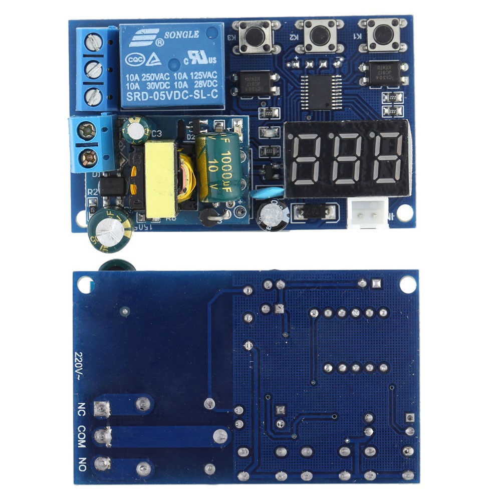 AC 110250V LED Display Automation Digital Delay Timer Control Relay Switch Module - kkmoon.th ...