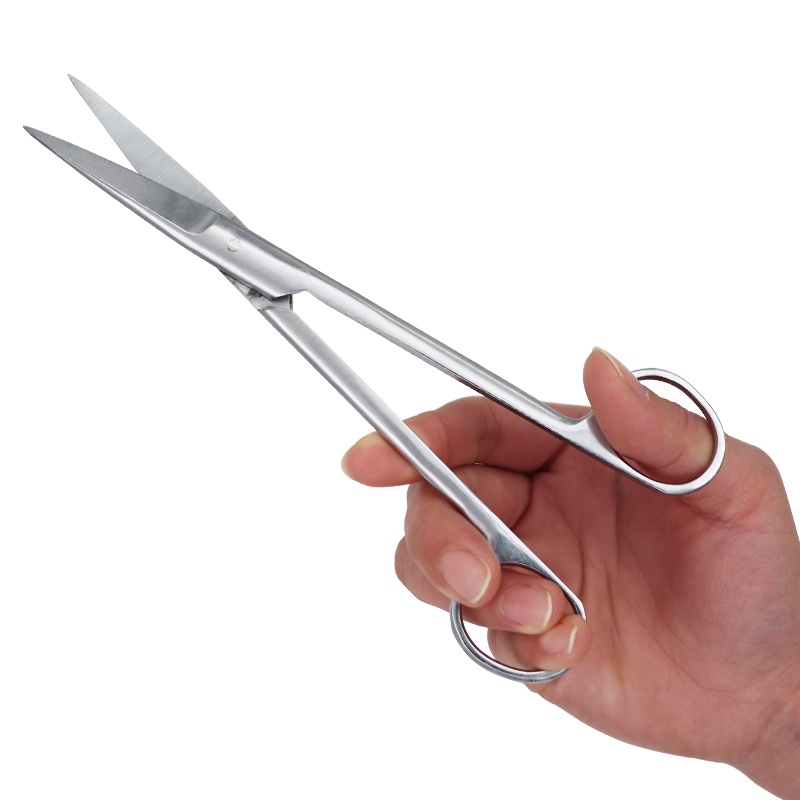 14cm16cm18cm Stainless Steel Surgical Scissors Straight Curved Tip Head ...