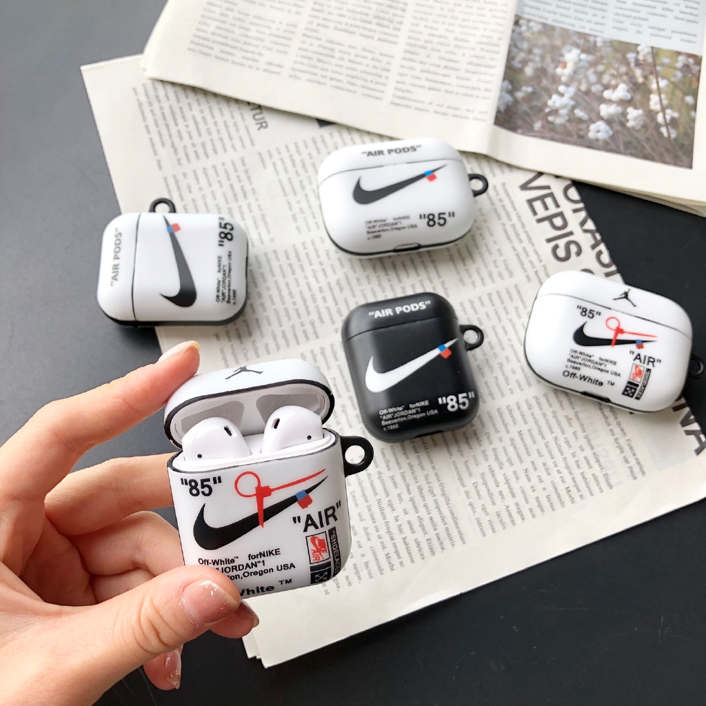Bag AirPods Case For AirPods 1 2 3 Silicone Nike Wireless Bluetooth ...