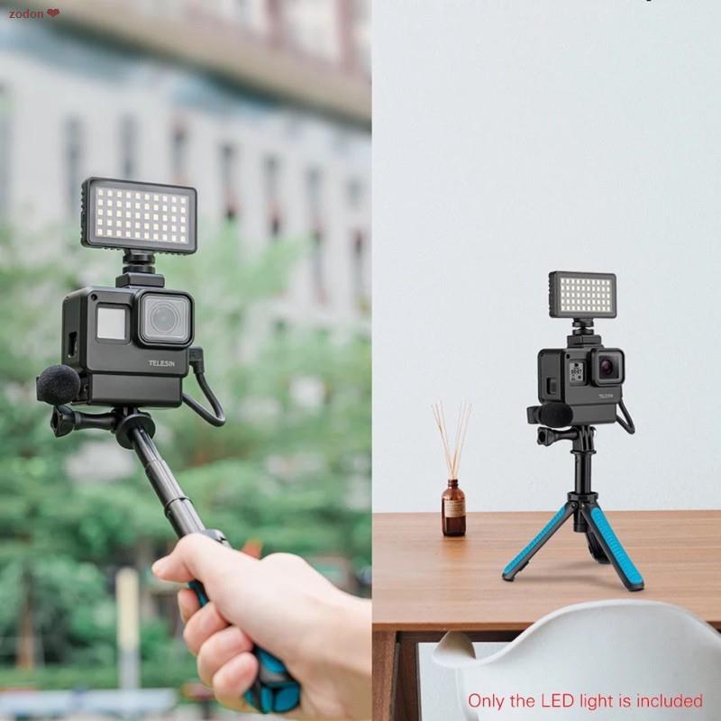 จุดประเทศไทยTELESIN Mini LED Video Light Photography Lamp 50pcs LEDs ...