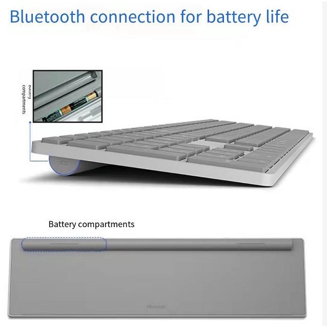 Microsoft Surface wireless Bluetooth keyboard - xwllj.th - ThaiPick