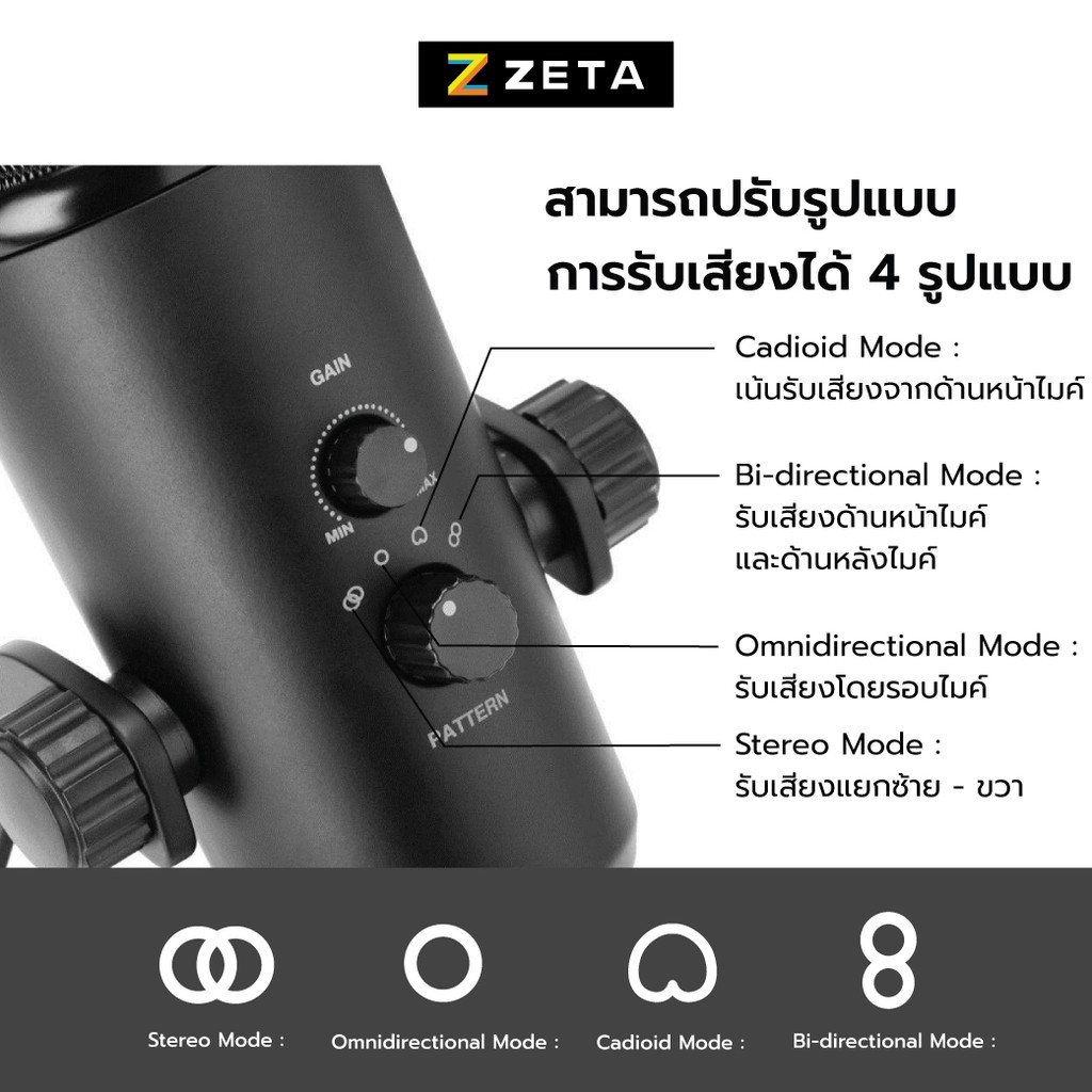 Boya by-pm700 usb microphone ไมค์บันทึกเสียง ไมค์คอมพิวเตอร์ ไมค์มือถือ ...