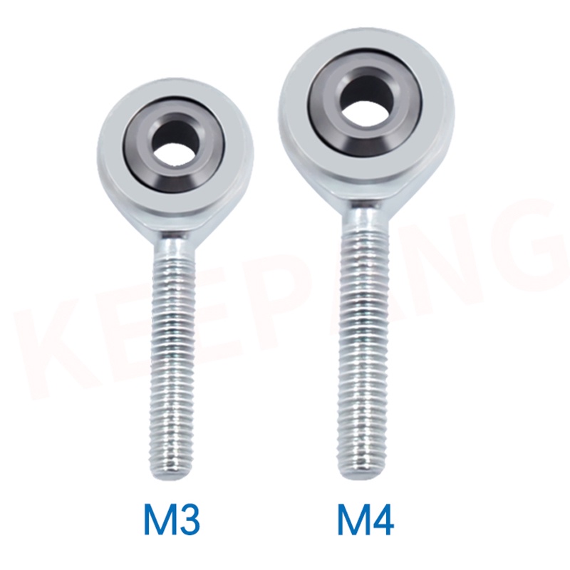 12pcs M3 M4 Fisheye Ball Bearings Rod Ends Joint Thread Female Ball Bearing SI4T/K SI3T/K Fish ...