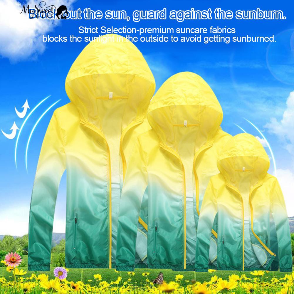 สายรุ้ง Sun Anti-UV เสื้อป้องกัน Hooded Jacket กลางแจ้ง - mysweetgirl ...