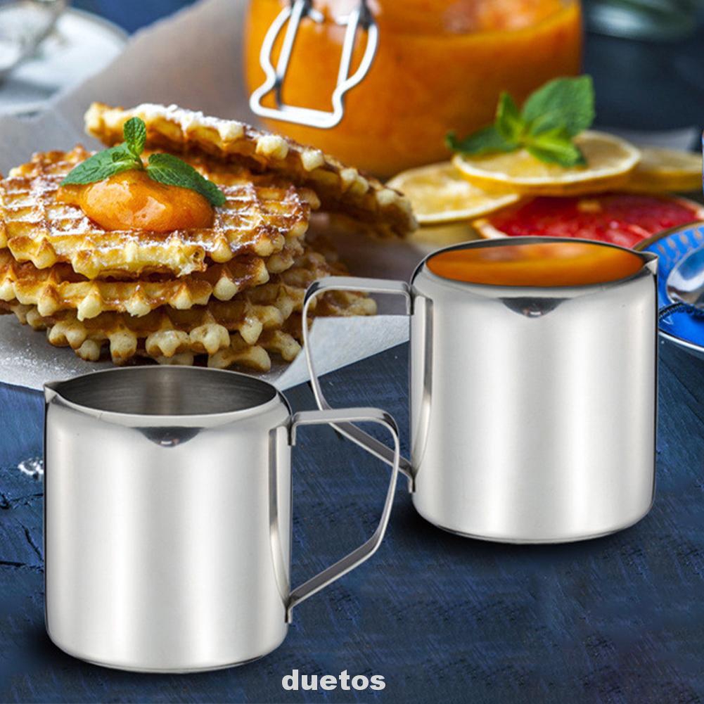 Catering Use Coffee Latte Cream Kitchen Polished Stainless Steel Milk ...