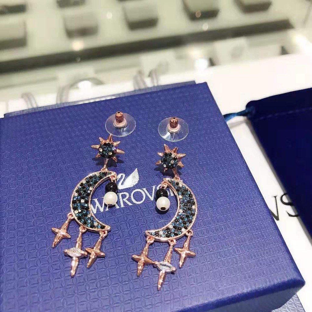 SWAROVSKI(สวารอฟสกี้) SYMBOLIC คริสตัลใส่ต่างหู 5489536 ของขวัญสําหรับ ...