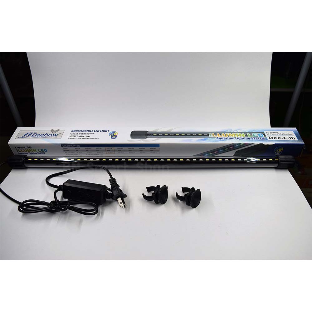 หลอดไฟ LED กันน้ำ ปรับไฟได้ 3 แบบ Deebow Dee-L36 กำลัง 10 วัตต์ ใช้กับ ...