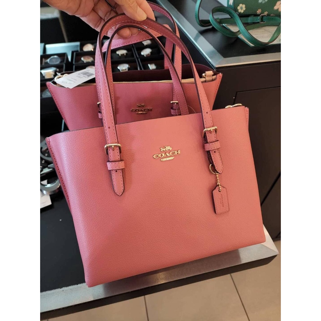 พร้อมส่ง แท้ New Coach MOLLIE TOTE 25 (COACH C4084) GOLDTAFFY - pinyada ...