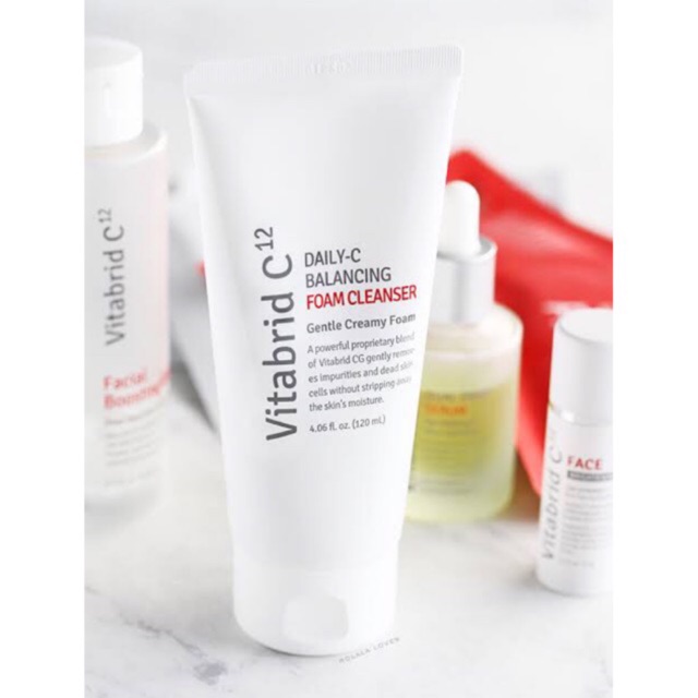 (พร้อมส่ง) vitabrid c12 daily-c balancing foam cleanser - beautyxskin4 ...