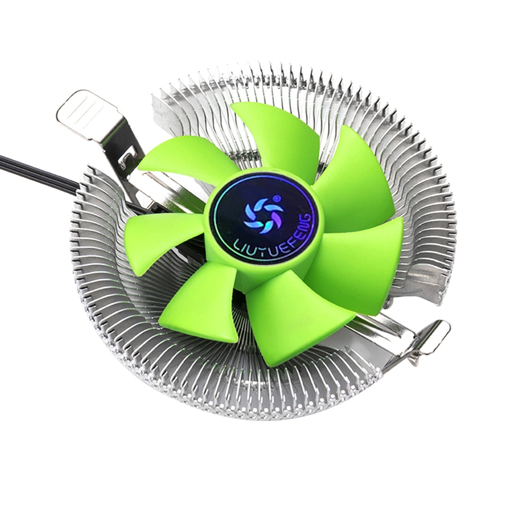 CPU Cooler 3 Pin 1800RPM Quiet PC Radiator Cooling Fan for Intel AMD ...