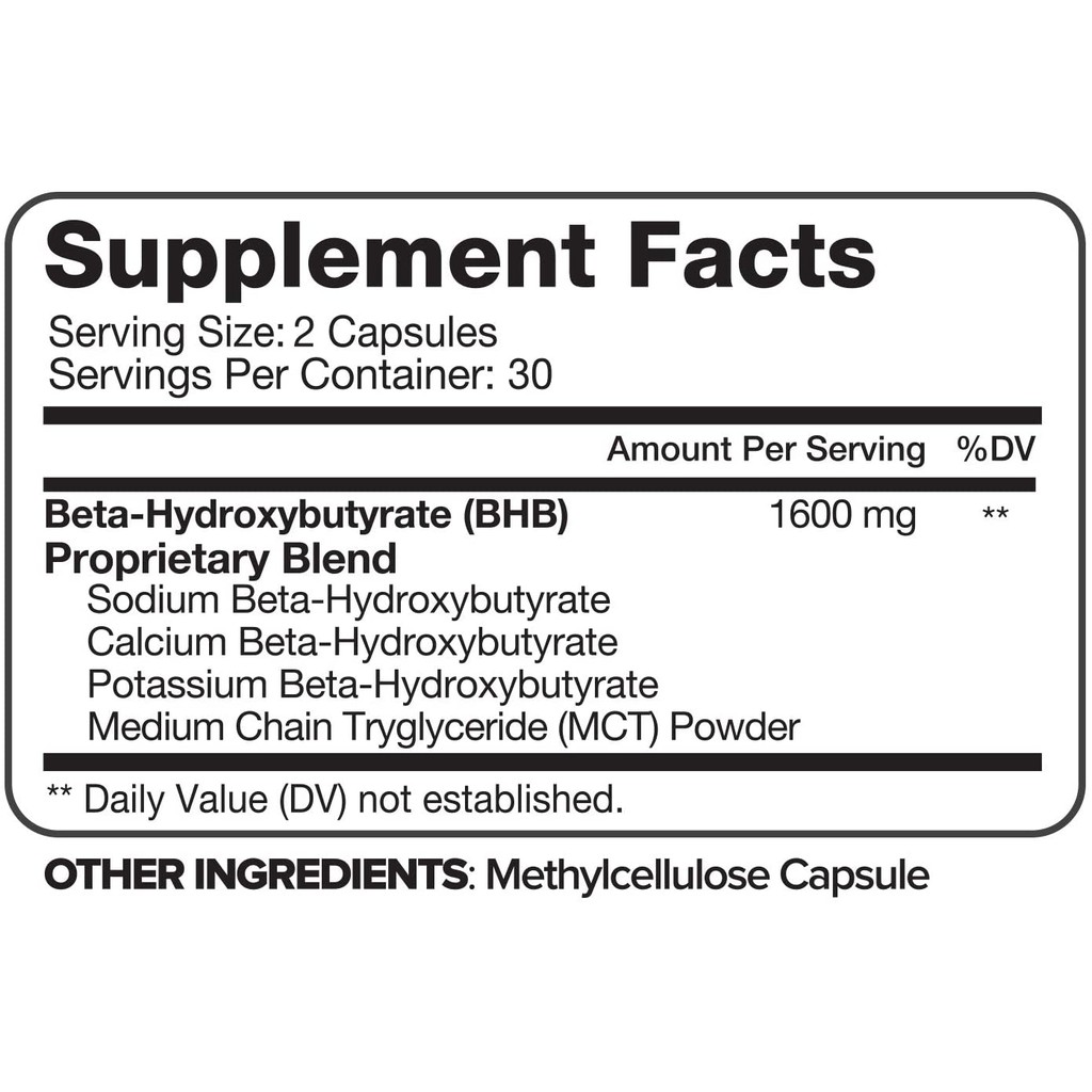Exp 052023 Nutrivein Keto Diet Pills 1600mg 60 Capsules Weight