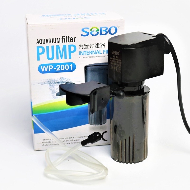 ส่งไว ปั๊มน้ำพร้อมกระบอกกรอง Aquarium Internal Filter SOBO WP-2001 WP-3001 WP-2000F WP-3000F ของ ...