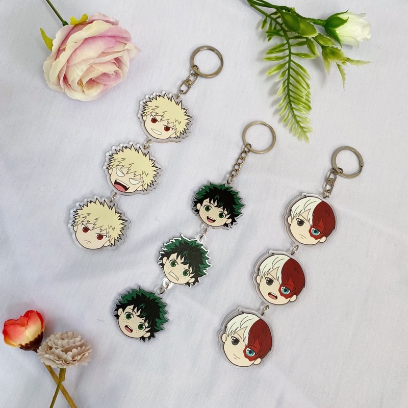 READY Last STOCK) Anime My Hero Academia keychain (MHA) / Boku no Hero ...