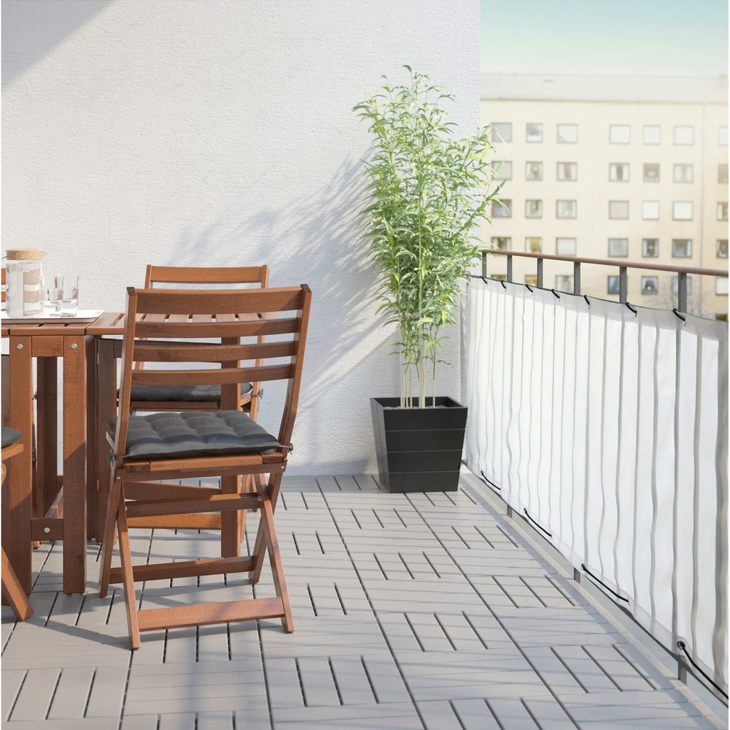 3ft Height Privacy Screen Fence Screen Wind Screen for Balcony Backyard ...