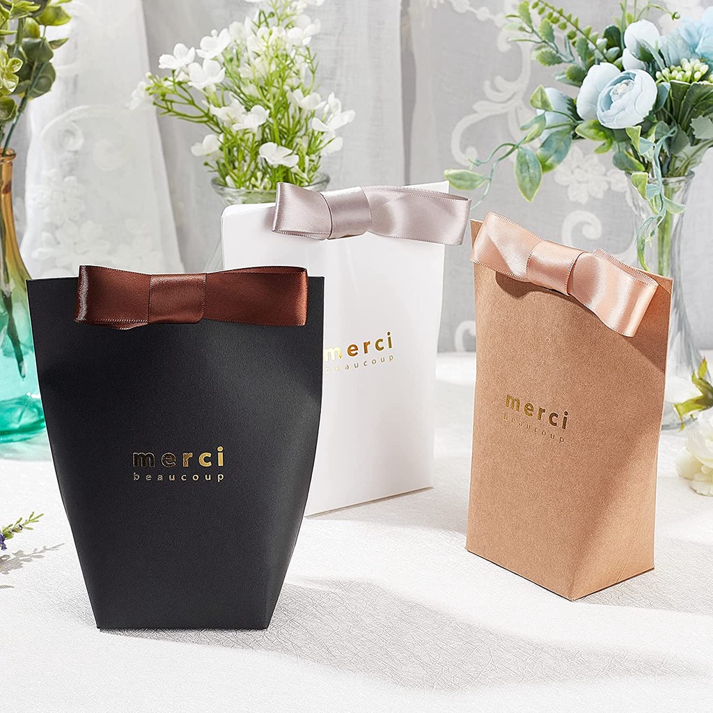 Beebeecraft 12Pcs Gift Wrap Boxes Packing Bags Gift Boxes 6.5x5.3x2.35 ...