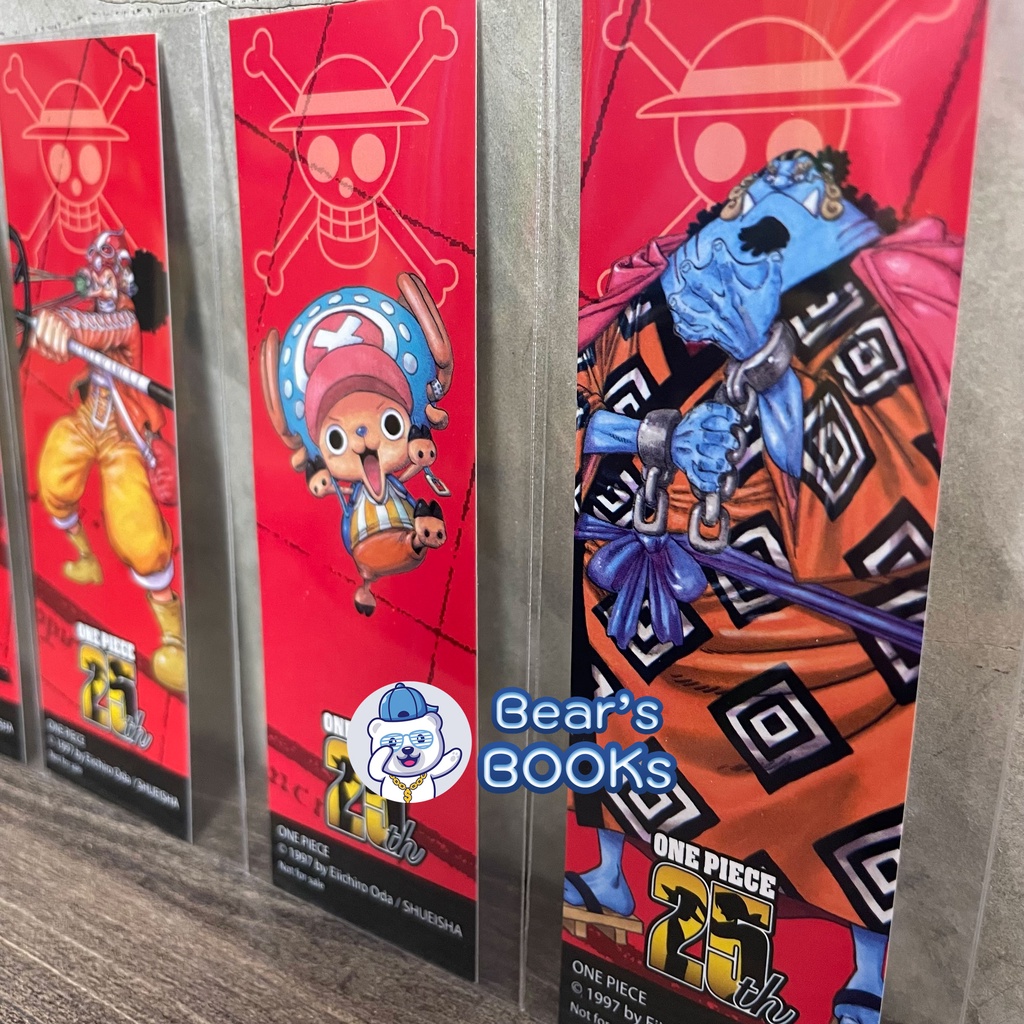 พร้อมส่ง Bookmark One Piece SET 1 SET 2 - ที่คั่น วันพีซ เซตละ 5 ลาย ...