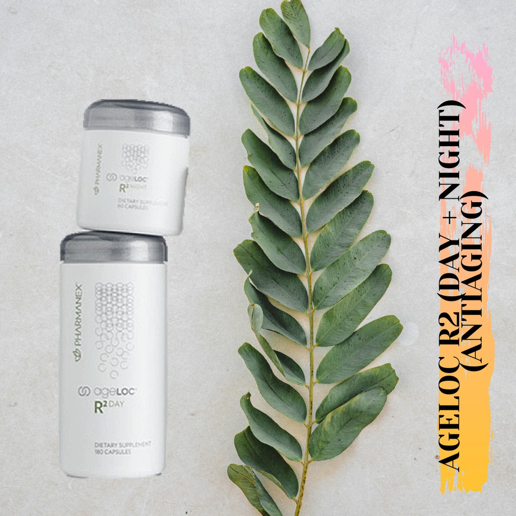 Ageloc R2 (1 Bottle Day +1 Bottle Night) Exp: 05/22 JdI8 | Shopee Thailand
