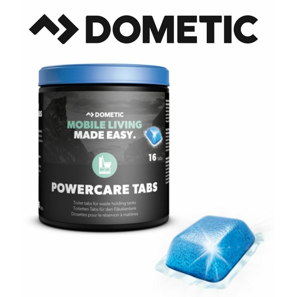 PowerCare Tabs สารเติมถังน้ำเสียแบบเม็ดสูตรเข้มข้น สำหรับส้วมแบบพกพา ...