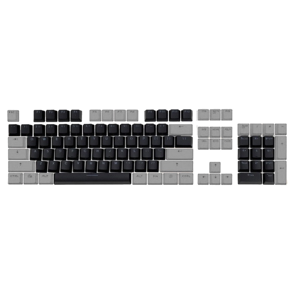 แป้นพิมพ์ 104Pcs Universal Key Cap Set Ergonomic Doubleshot Backlit ...