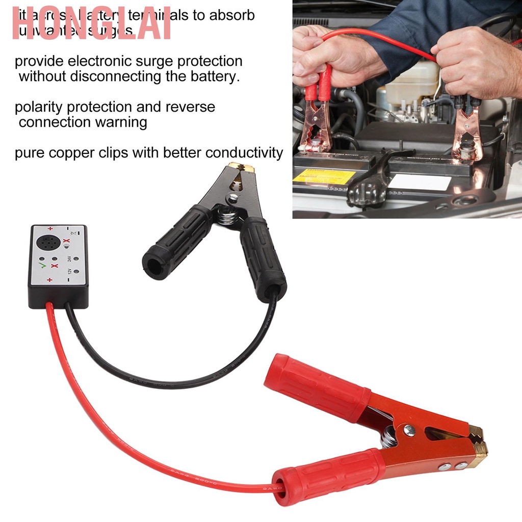 Honglai Automotive Anti Zap Surge Protector Pure Copper Clip with LED ...