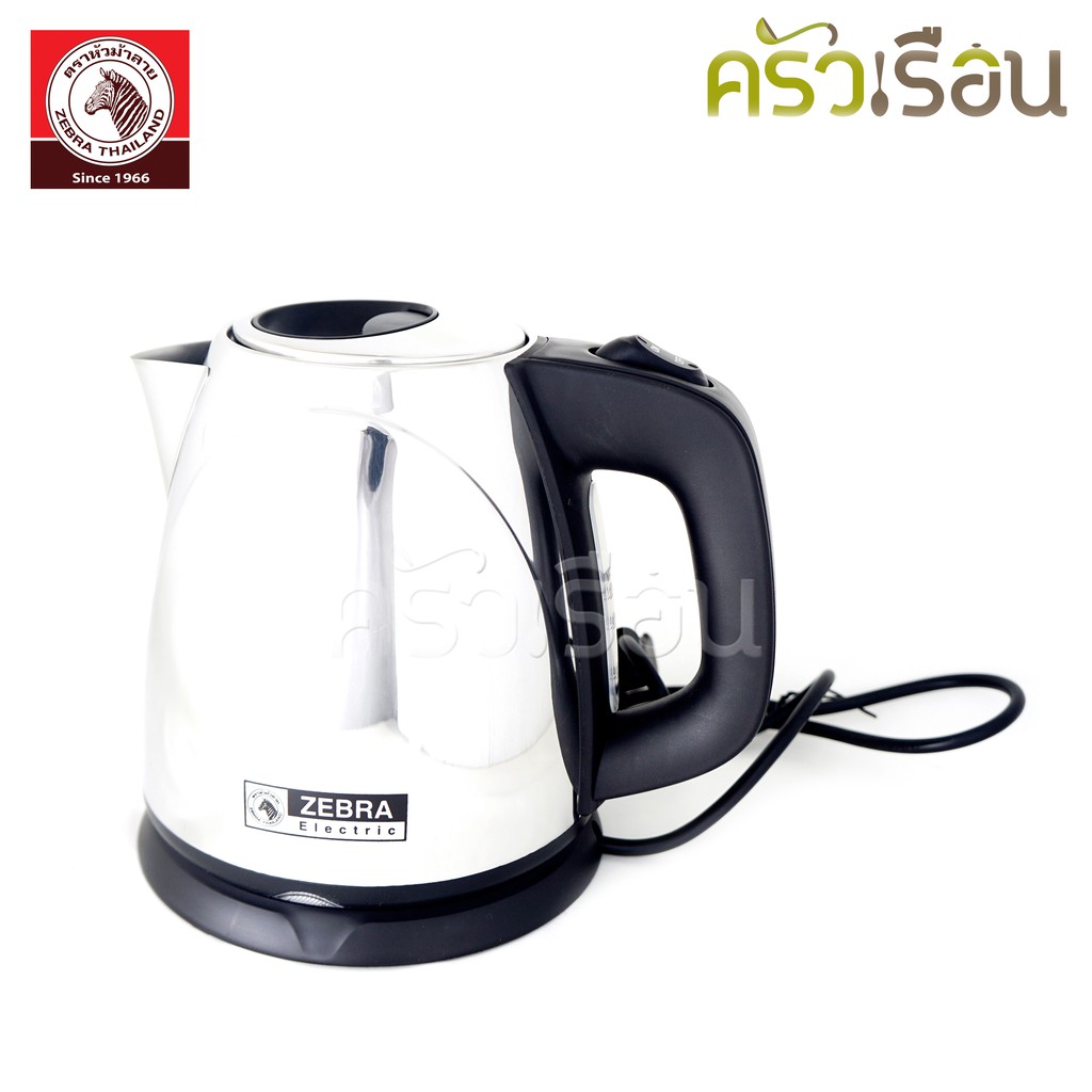 Zebra กาต้มน้ำไฟฟ้า 1.2ลิตร KSM-1500 ตราหัวม้าลาย 186317 - kroowruen ...